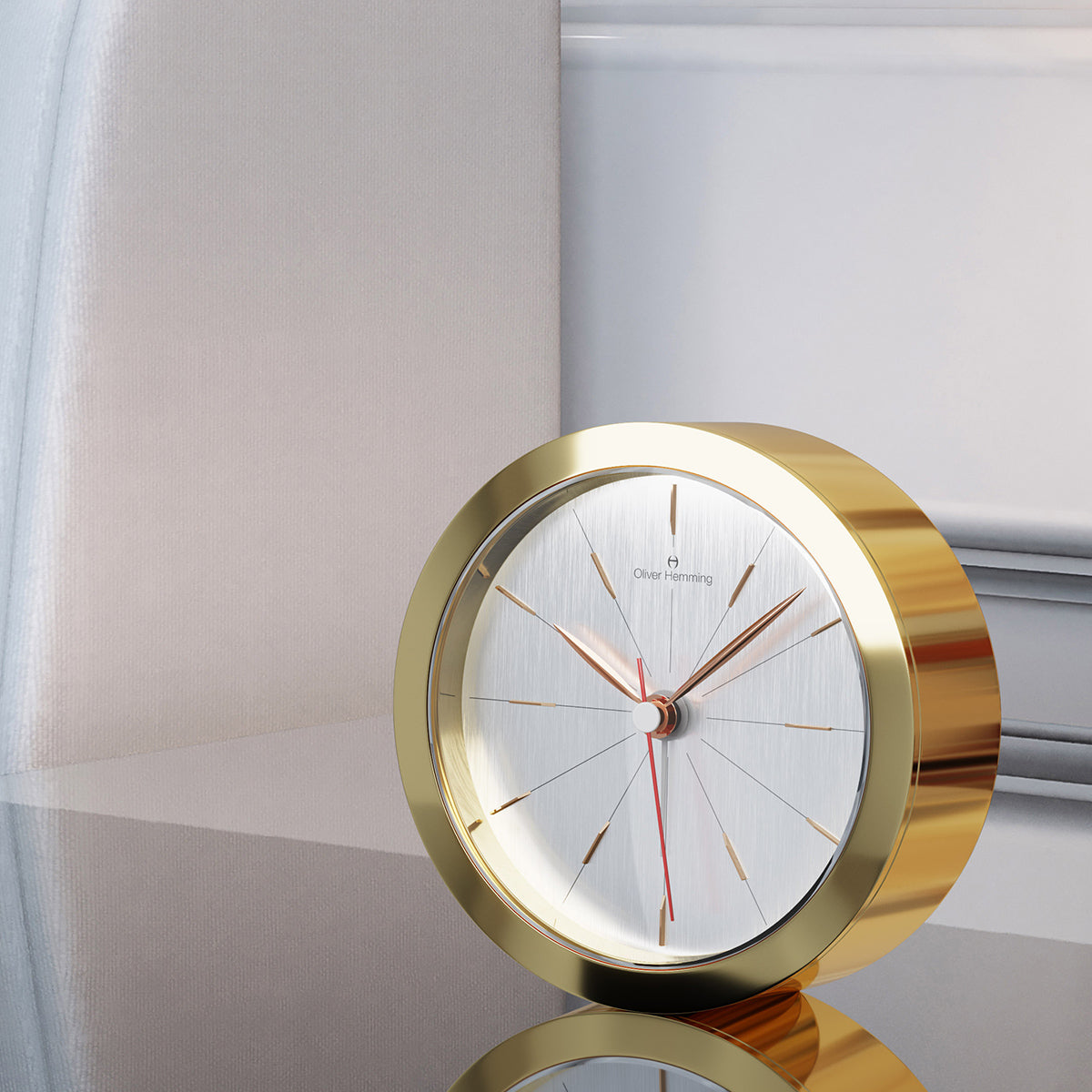 Gold Obsession Plus Alarm Clock - HX81G2SR – Oliver Hemming