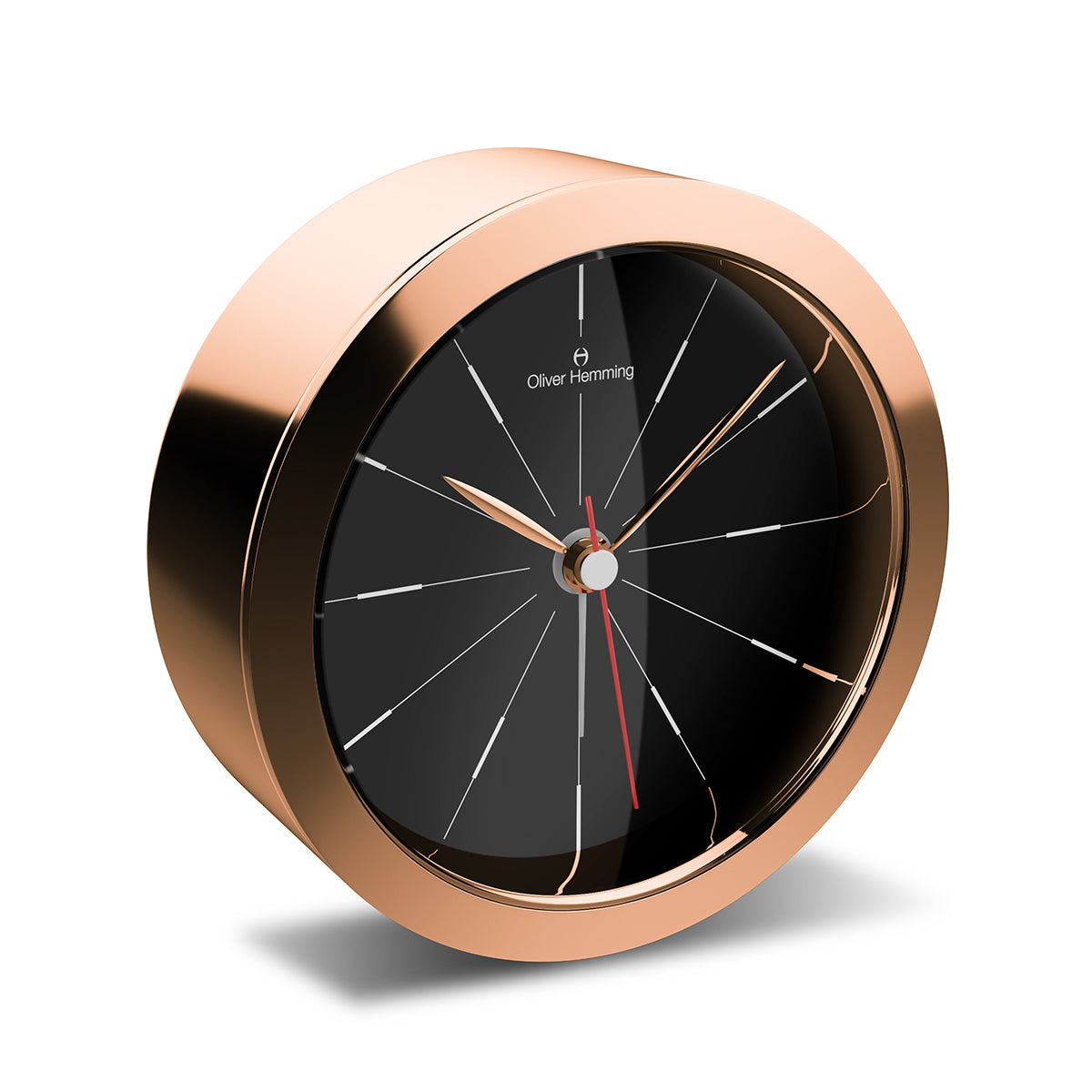 Rose Gold Obsession Alarm Clock HX81R2B - Oliver Hemming